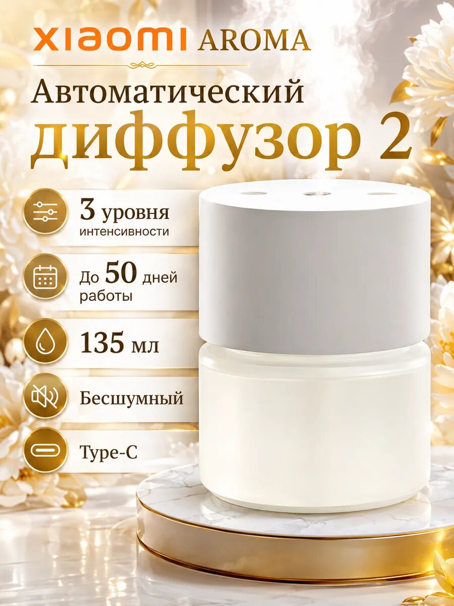 Умный аромадиффузор Mi Smart Scent Diffuser для автоматической ароматизации помещений