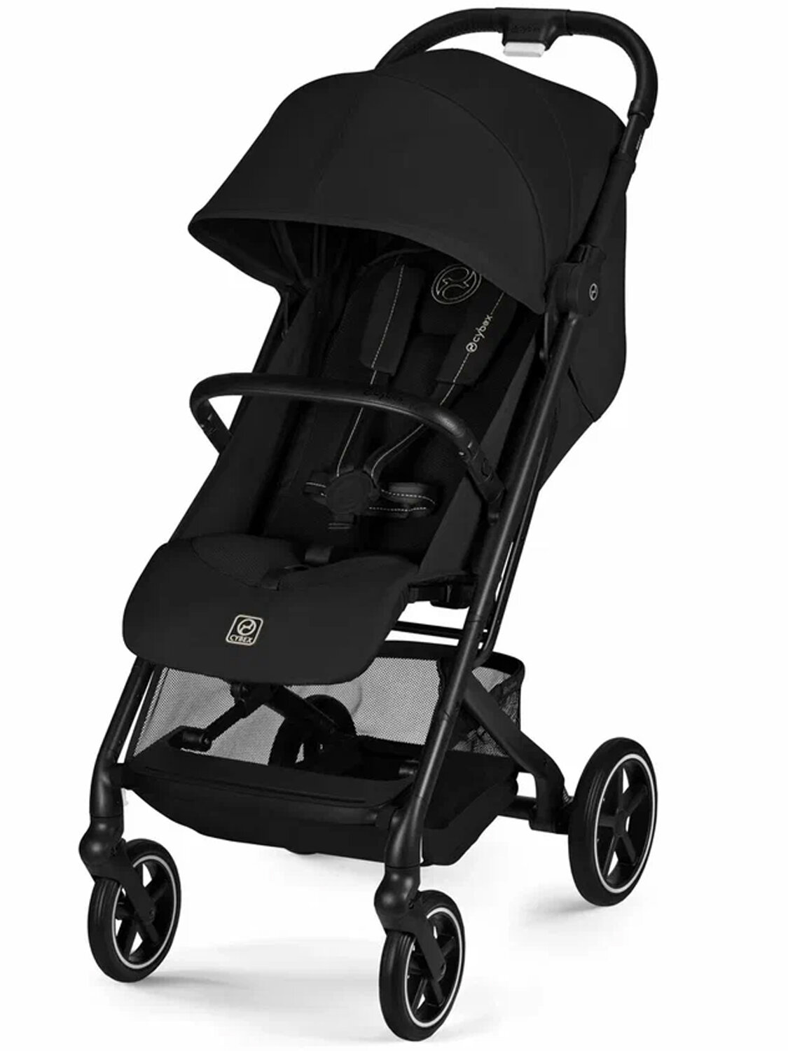 Коляска прогулочная Cybex Beezy, черный (magic black) с дождевиком и бампером