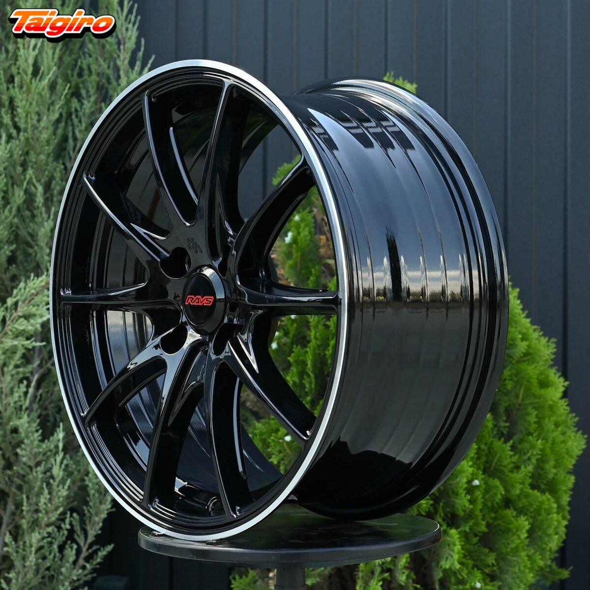 Комплект литых дисков R16 Rays G25 7.0J ET40 4*100 Черный (F185)