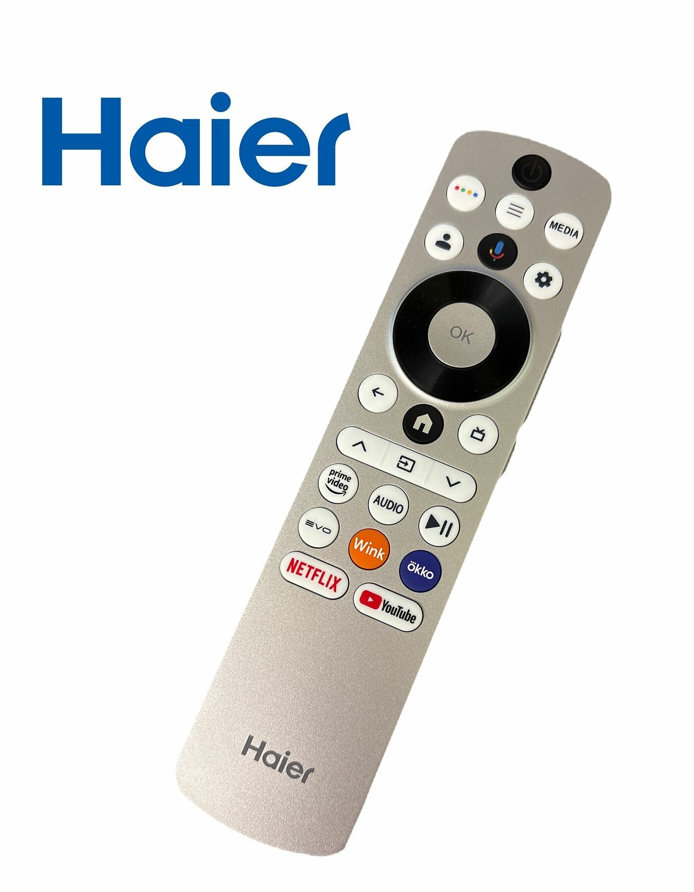 Оригинальный голосовой пульт Haier HTR-U33GR Wink для SMART телевизоров