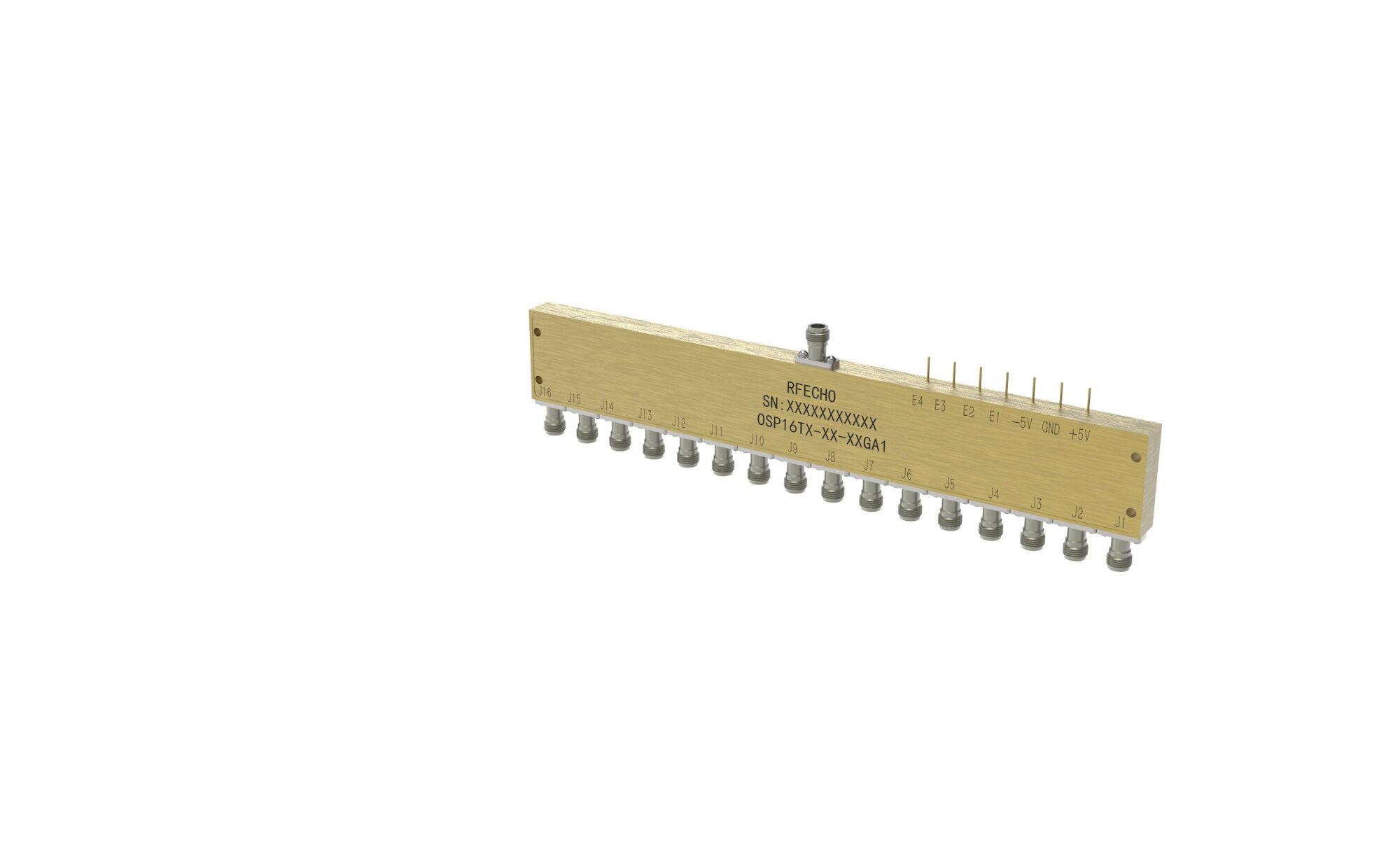 2-20 GHz Absorptive SP16T PIN Switch