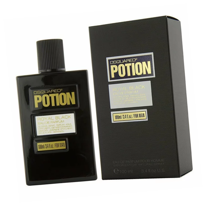 Парфюм Potion Royal Black 100 мл для мужчин / Дискваред 2 Поушн Роял Блэк