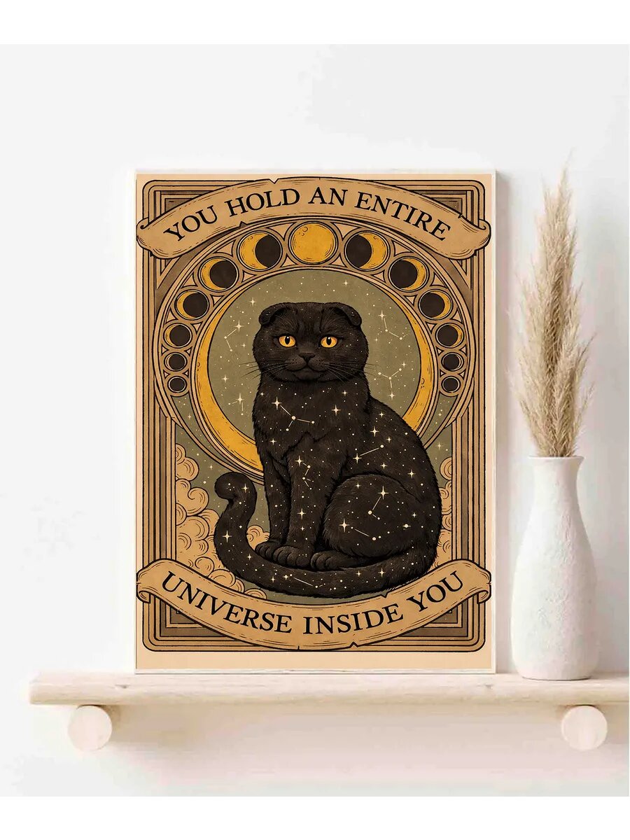 Шотландская вислоухая кошка, Universe Inside You, Плакат 30