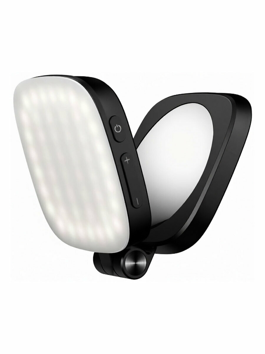Портативный магнитный светильник для съемки SenCiciMen Foldable Magnetic Selfie Light (SC662B), Black