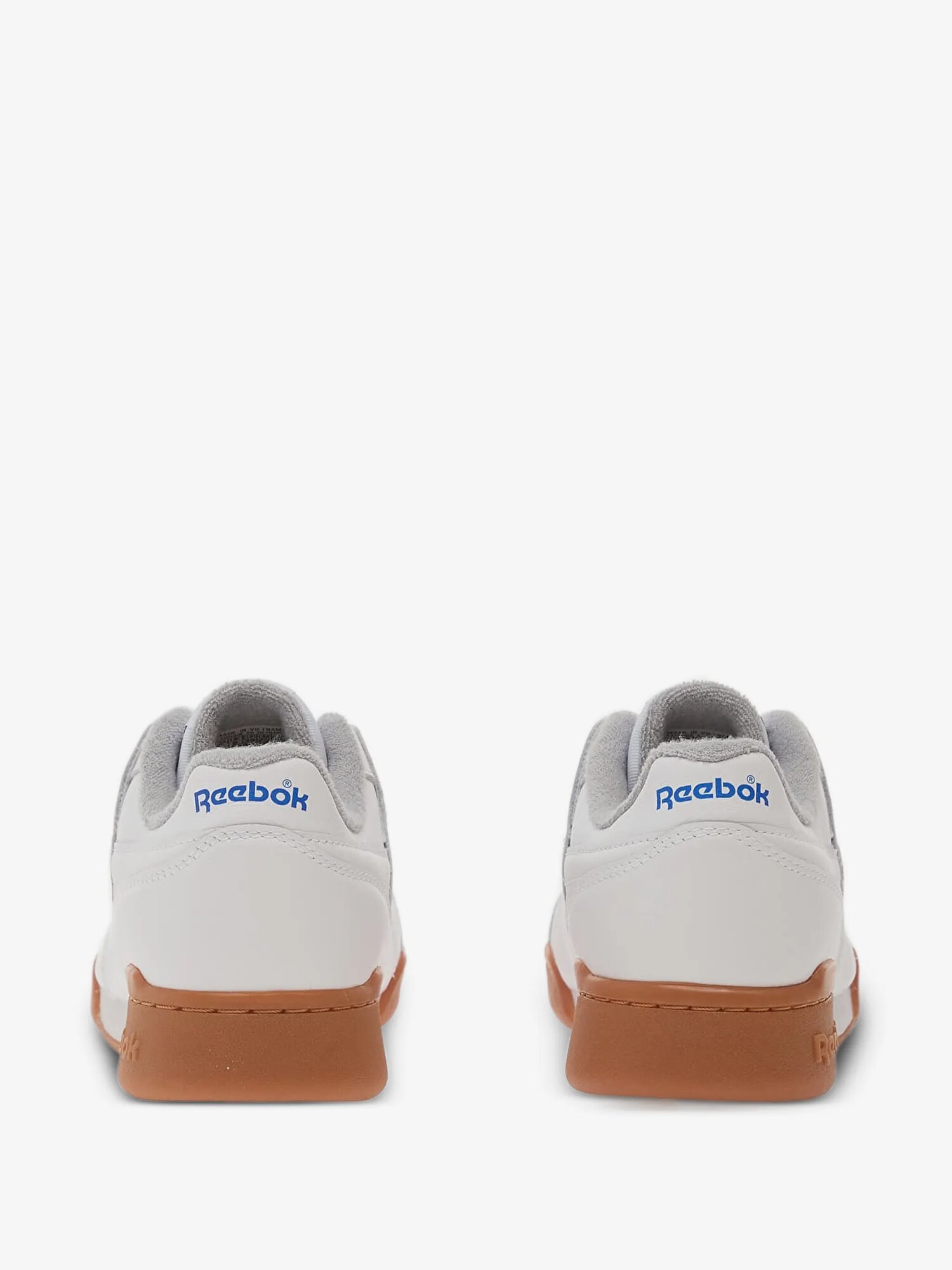 Кроссовки Reebok Workout Plus, размер 11.5 US, бежевый/белый — фото 1