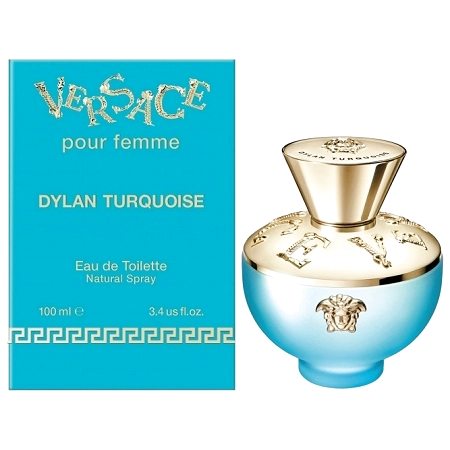 Versace Dylan Turquoise Pour Femme 100 мл - женский аромат / Дилан Туркуаз Пур Фем