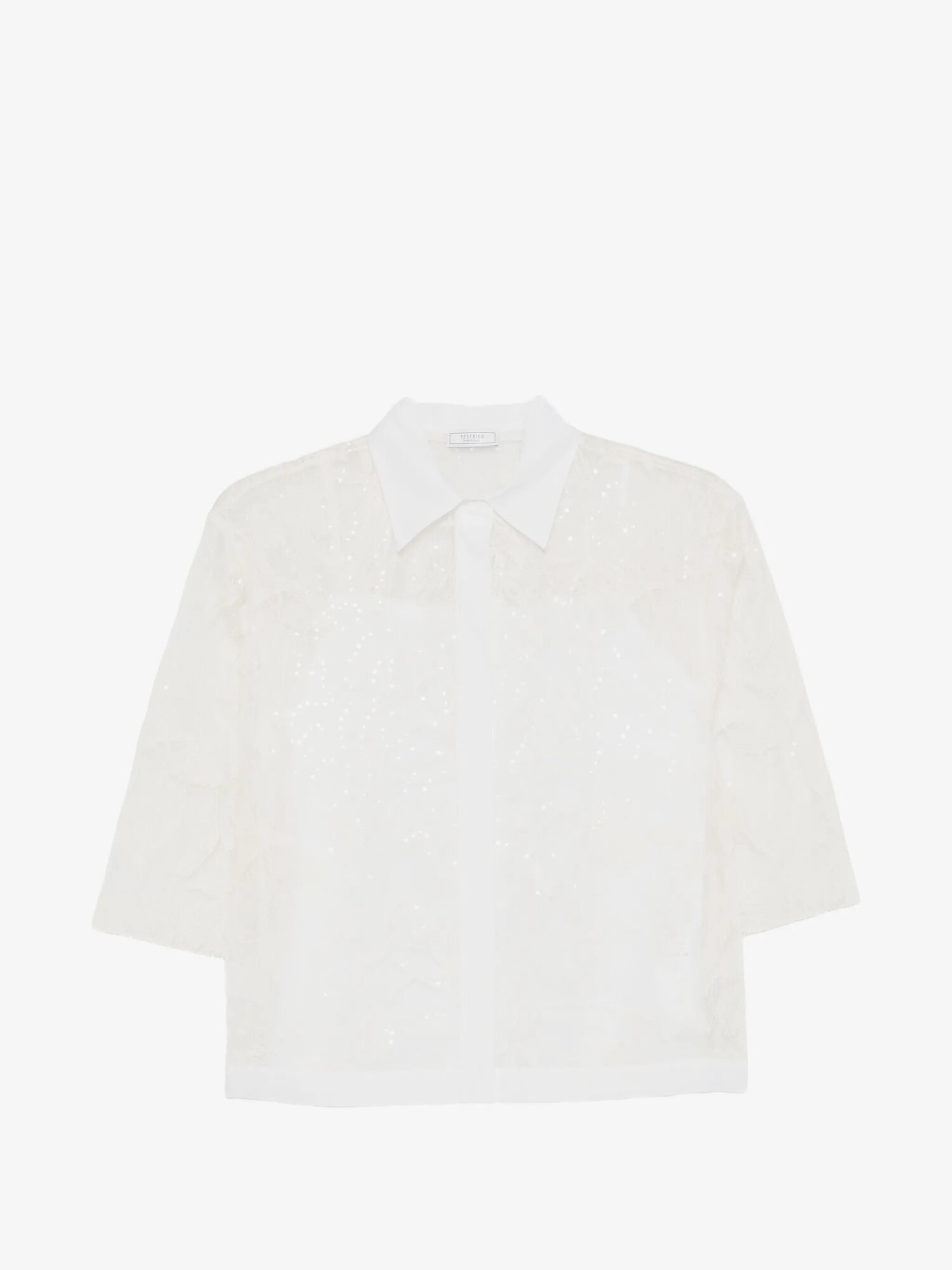 Рубашка Sequin button-up shirt