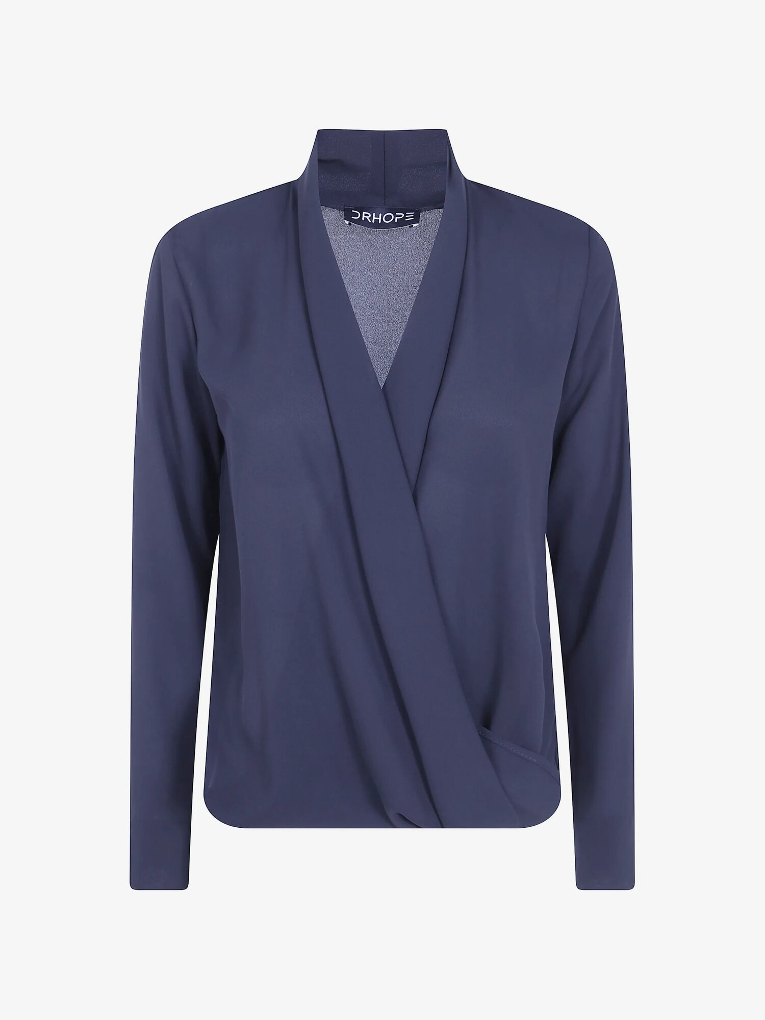 Блуза Wrap-style long-sleeve blouse