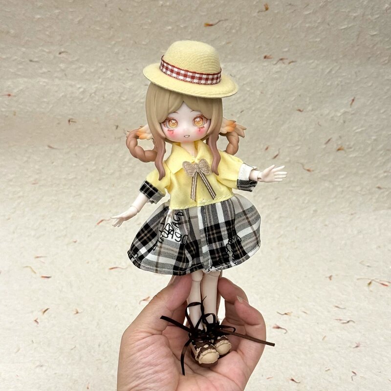 Набор одежды для куклы 17 см BJD модели B119 - Полный комплект с топом и юбкой