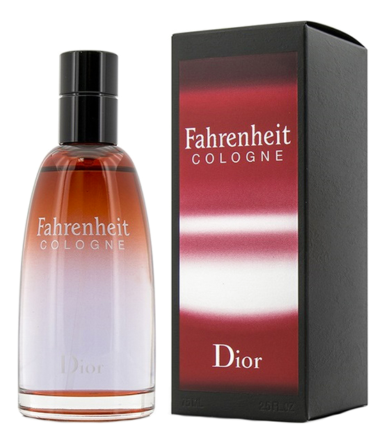Одеколон для мужчин Fahrenheit Cologne 75 мл / Кристиан Диор Фаренгейт Колонь Dior