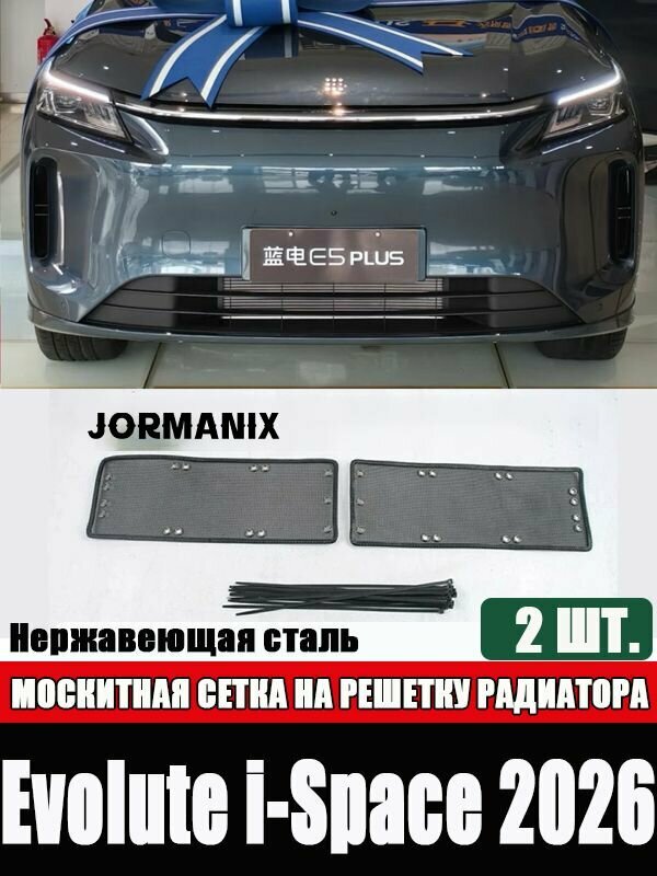 Москитная сетка на решетку радиатора, Подходит для автомобиля Evolute i-Space 2026, Evolute i-Space 2026 аксессуары