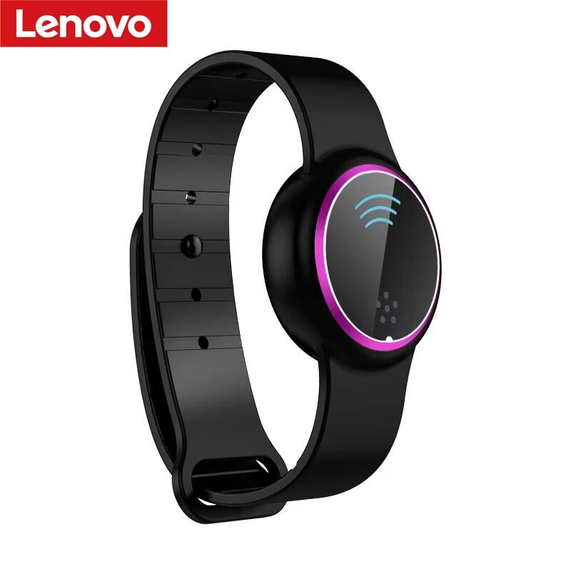 Браслет от комаров Lenovo детский, Black Purple
