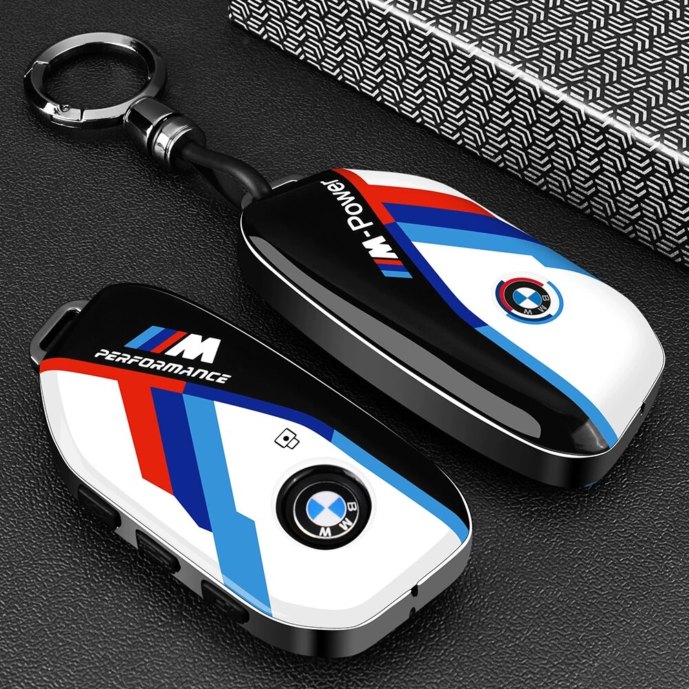 BMW Ключ-браслет для 3 и 5 серий, минеральный белый, покрашенный дизайн с простой круглой застежкой