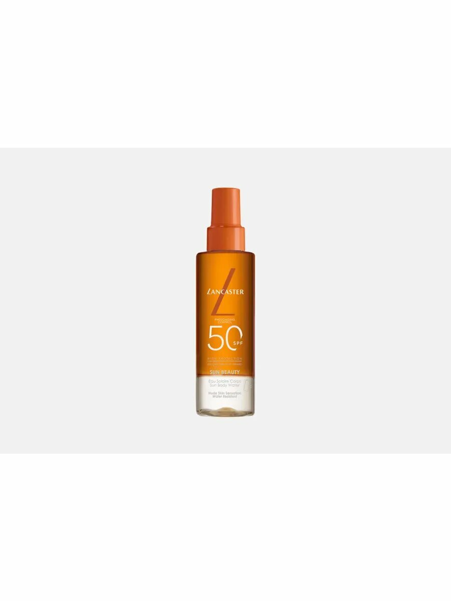 LANCASTER Sun beauty Солнцезащитная вода для тела SPF 150мл