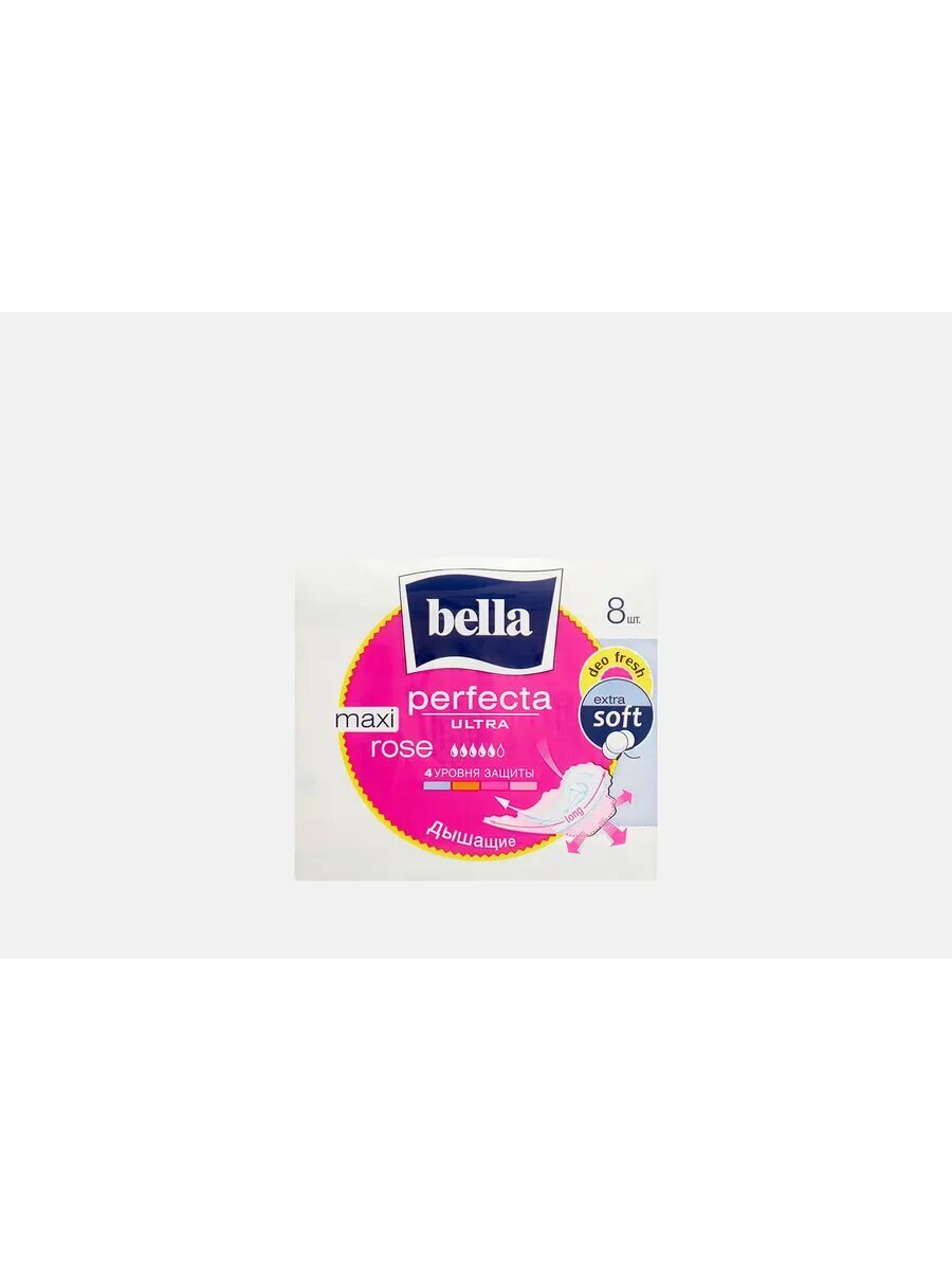 Bella Ultra Maxi rose Ультратонкие прокладки 8 шт