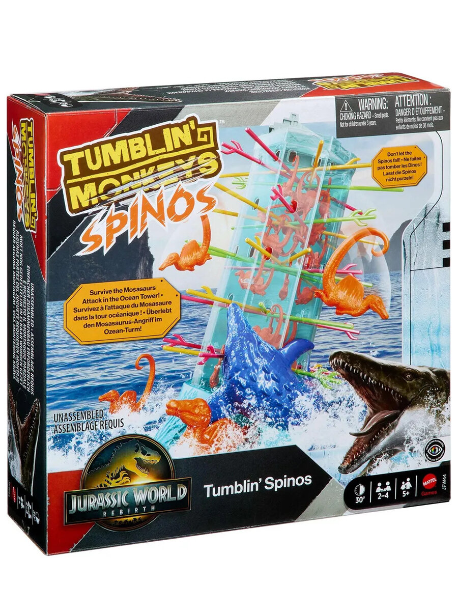 Игра Tumblin Spinos - Jurassic World