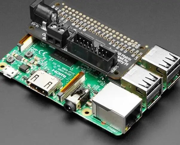 RGB Matrix Bonnet для Raspberry Pi — фото 1