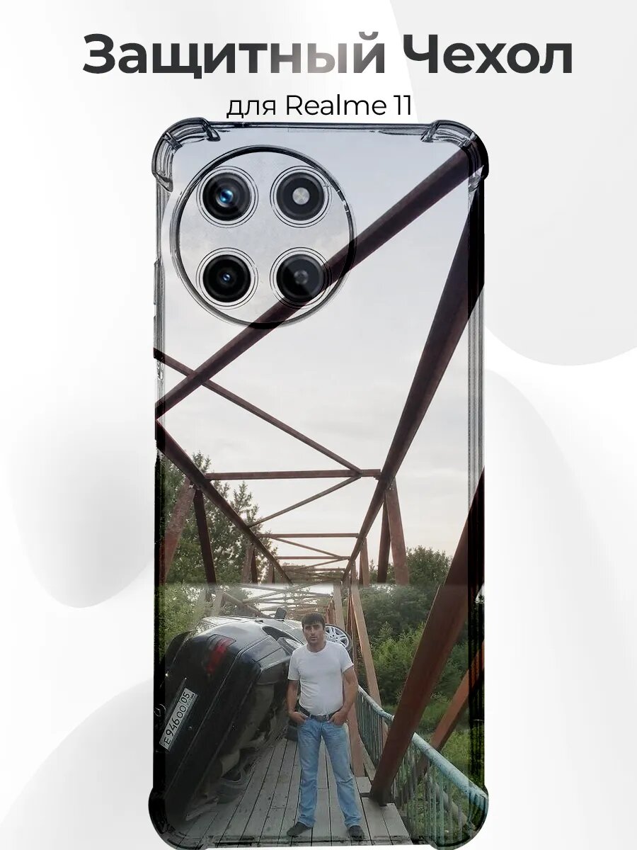 Чехол Realme 11 Mercedes ML W163 на боку