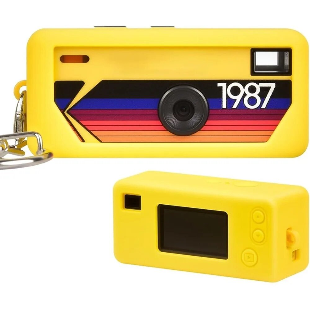Желтый силиконовый чехол для фотоаппарата Kodak