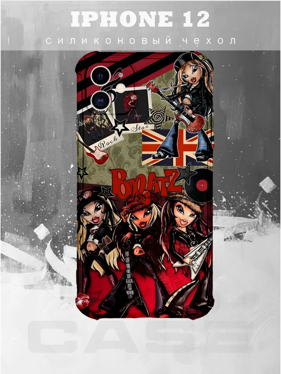 Чехол на IPHONE 12 с принтом Rock Angelz