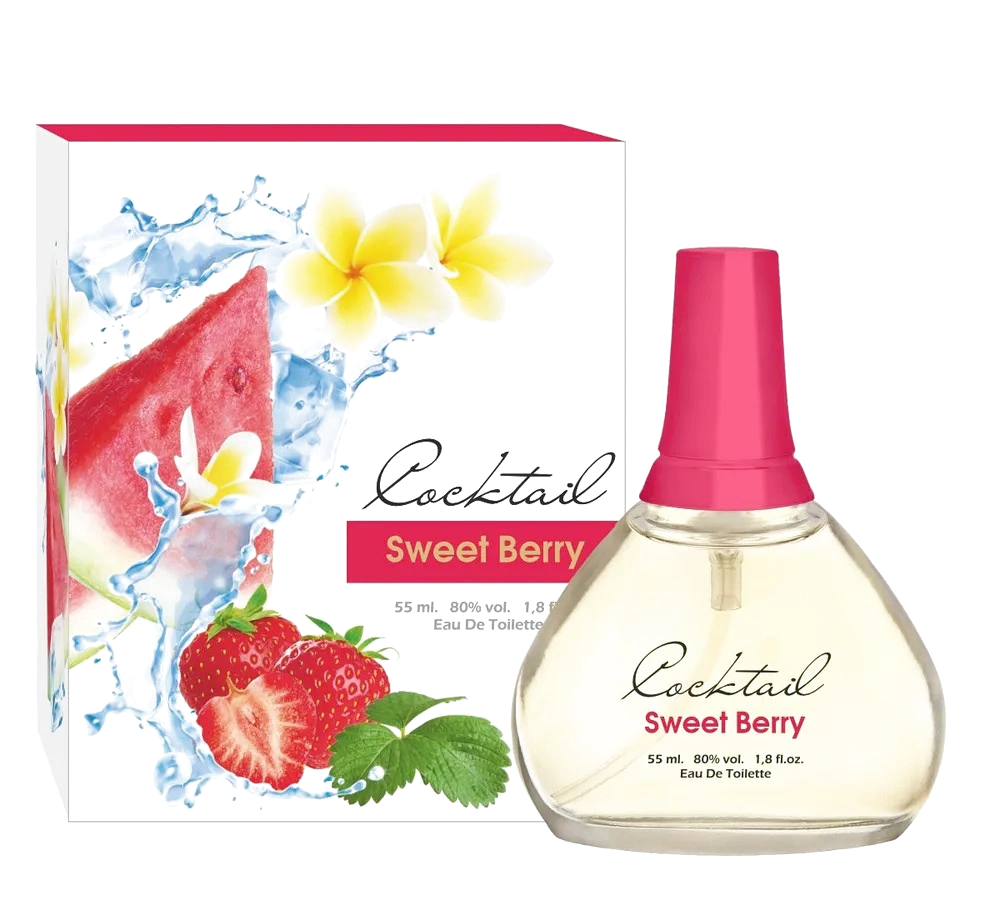 Женский Коктейль аромат Эпл парфюм Коктэйл Свит Берри / Cocktail Sweet Berry 55 мл