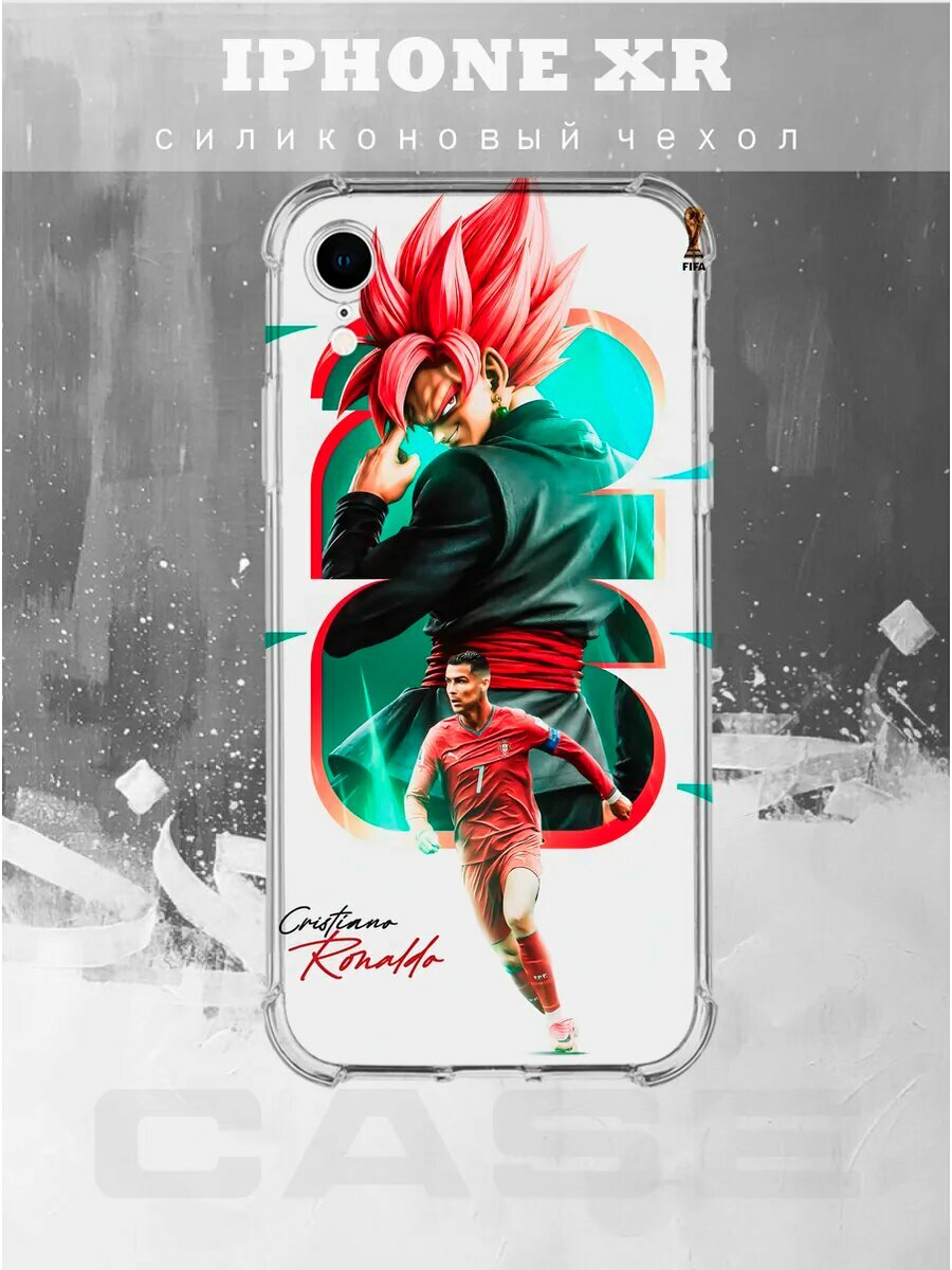 Чехол на IPHONE XR с принтом аниме Роналдо