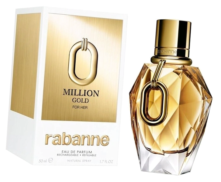 Million Gold For Her - женский парфюм Пако Рабан 50 мл / Paco Rabanne Million Gold For Her