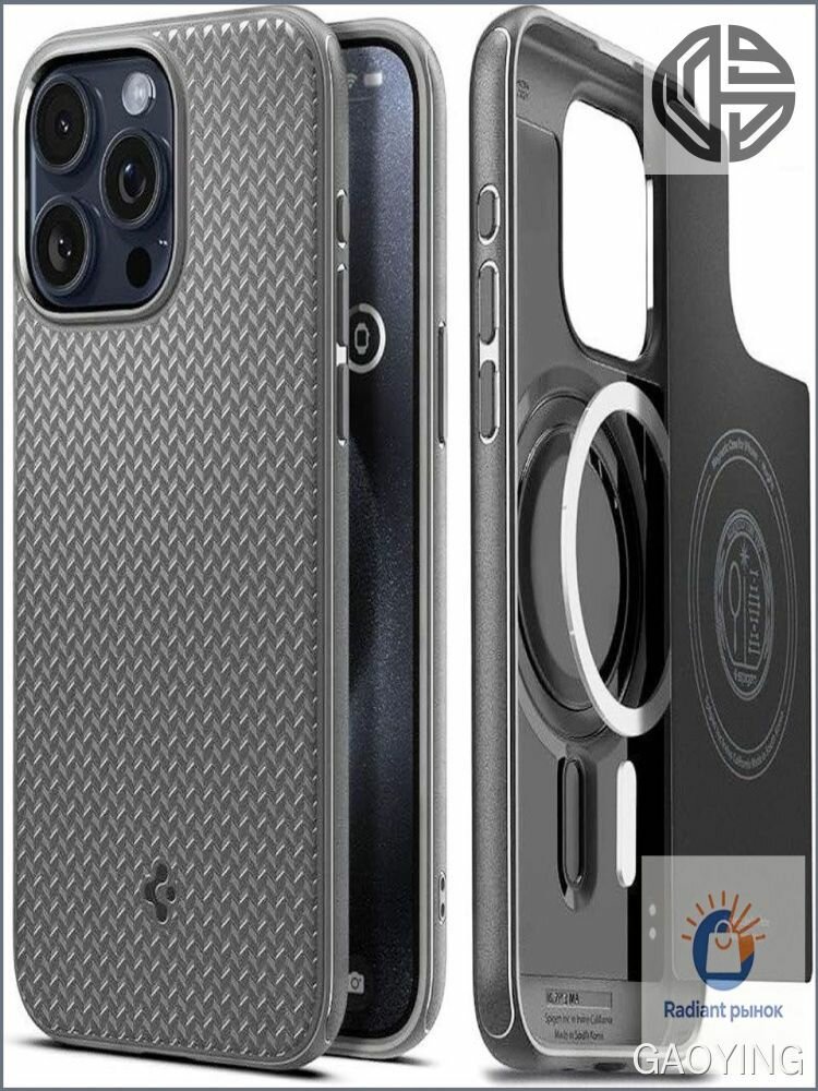 Чехол для мобильного телефона Spigen iPhone 13 Pro Max Mage Armor совместимый с MagFit защитный чехол MagSafe