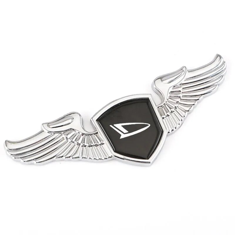 Наклейка на передний капот автомобиля Metal Wings для Daihatsu