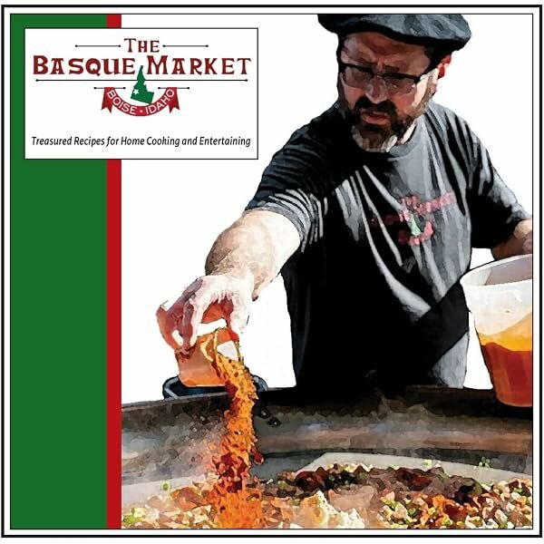 The Basque Market Cookbook，Reprinted paperback book