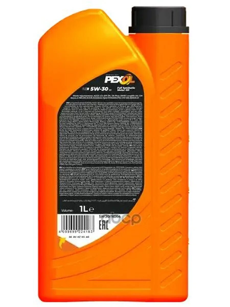 PEXOL Pexol P5 5W-30 C3(1L) Моторное! Синтacea C3, Api Sn, M