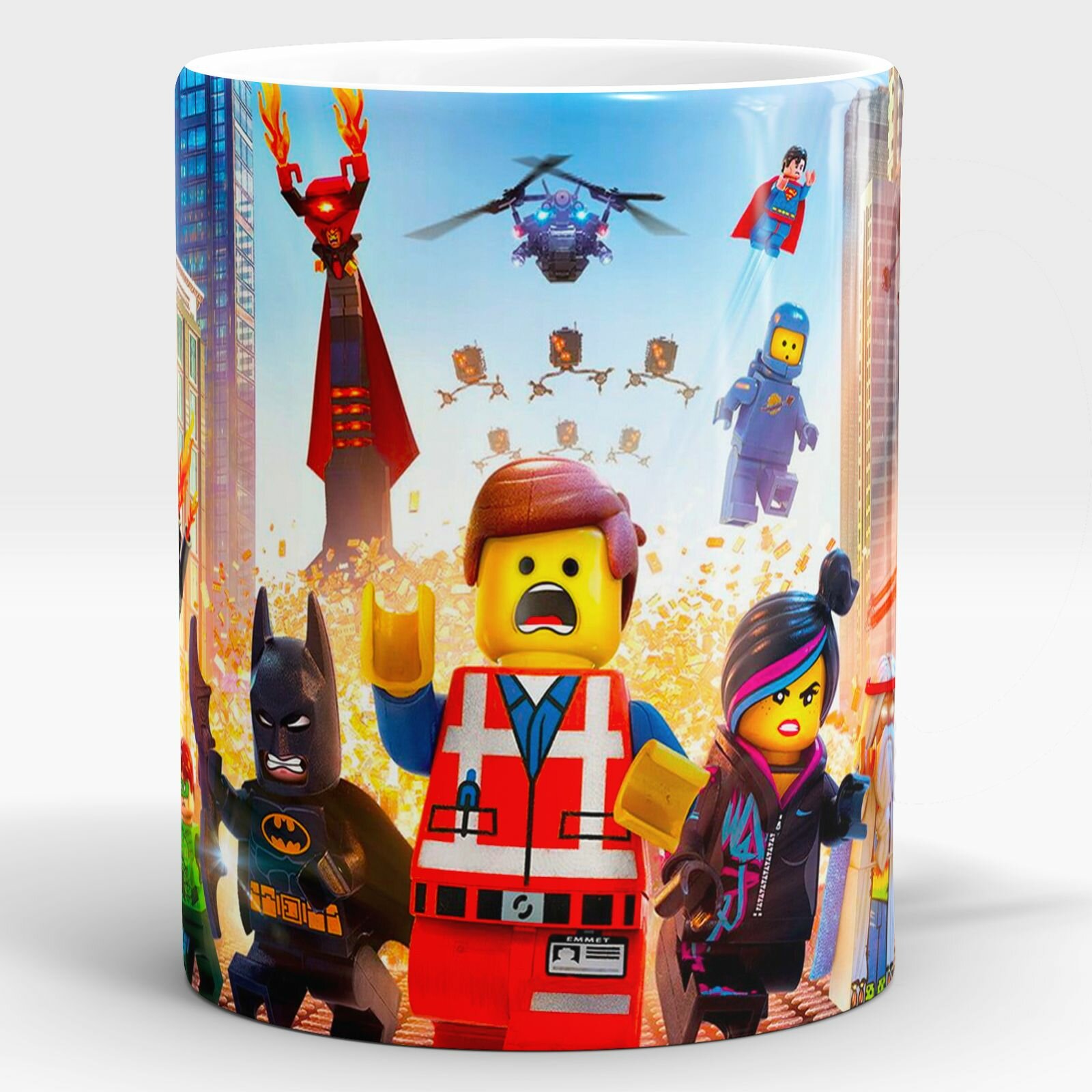 Кружка для чая и кофе с принтом Лего Фильм фильм Lego Movie