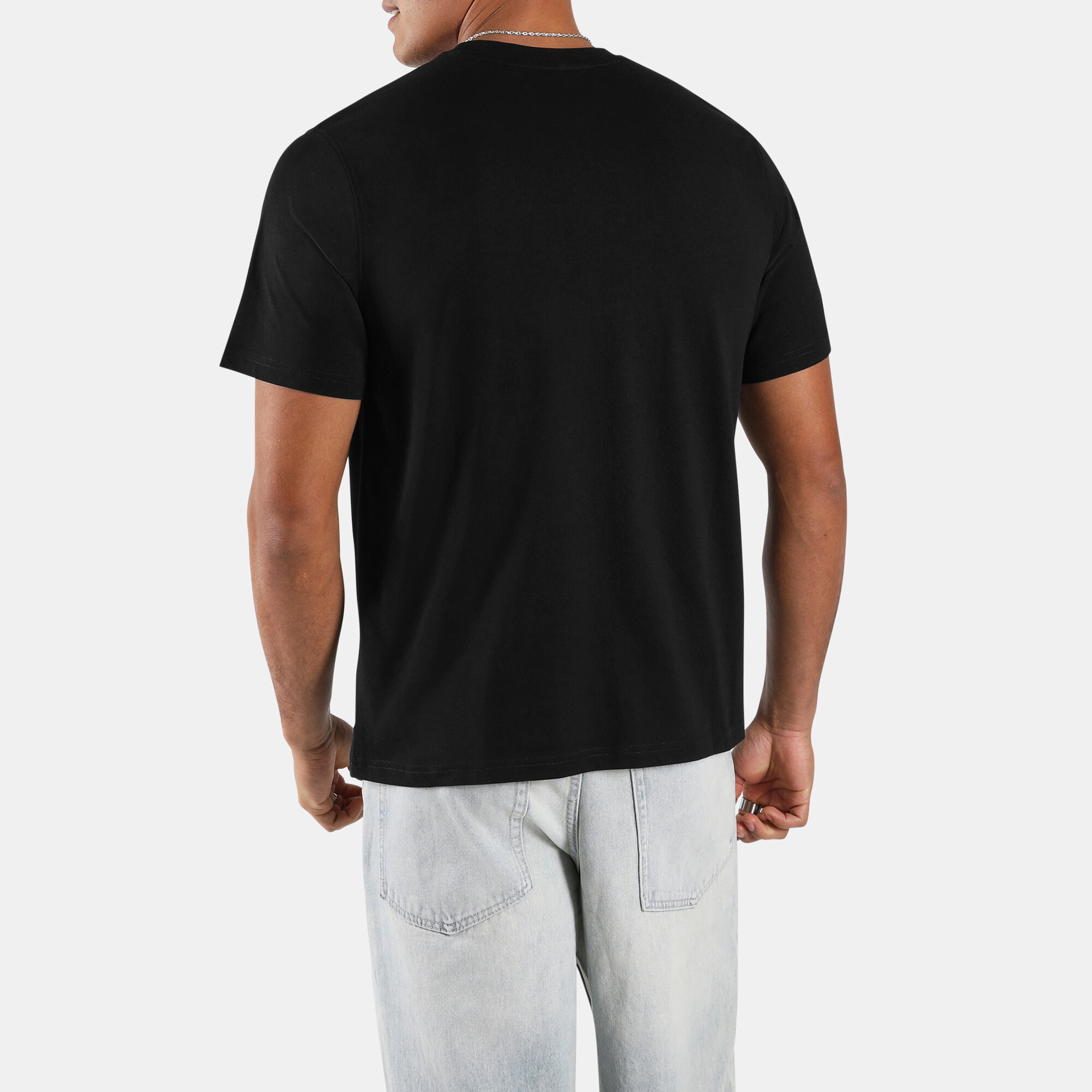 Футболка спортивная Reebok CODY SMALL LOGO, размер 2XL INT, черный — фото 1