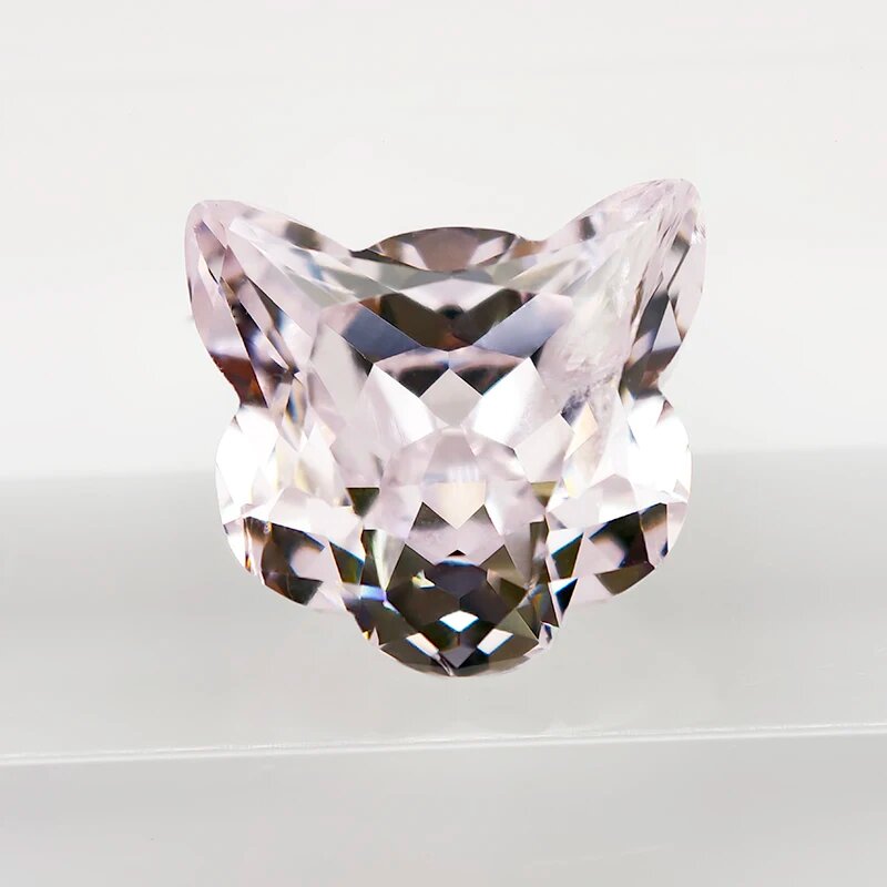 Lucky Cat Cut бисер 7x7 мм Розовый, Light Pink