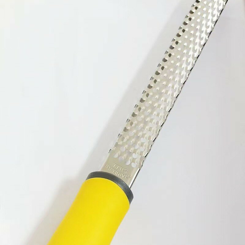 Терка Microplane Zester для сыра и цитрусовых.32CM. Желтое сердце