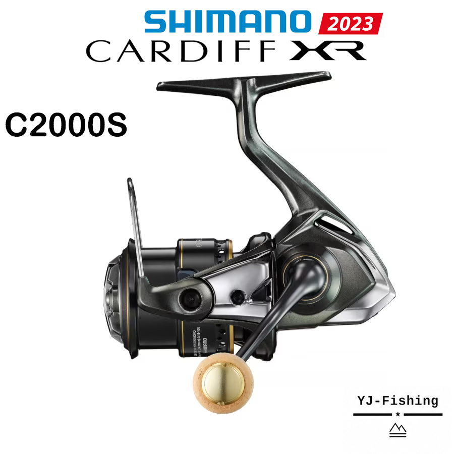 SHIMANO 2023 CARDIFF XR C2000S Спиннинговое катушка Подходит для Морская и пресной, Малайзия
