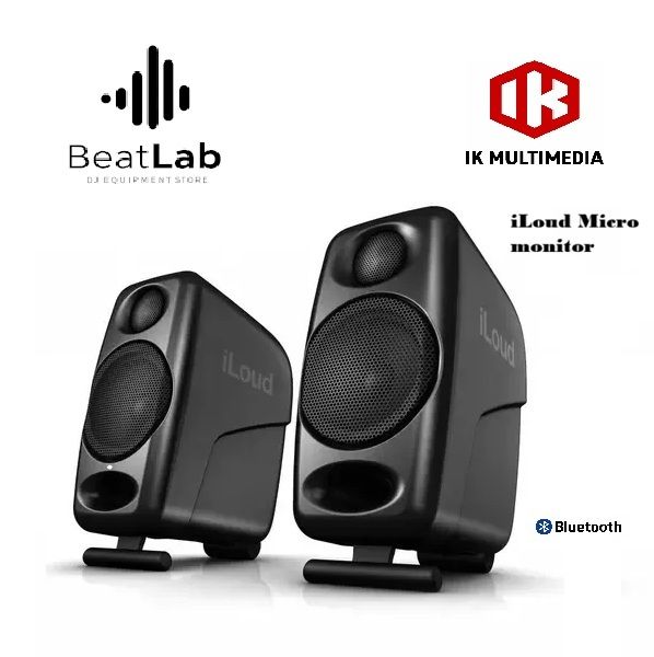 Студийные мониторы IK Multimedia iLoud Micro Monitor, пара, черные, Bluetooth