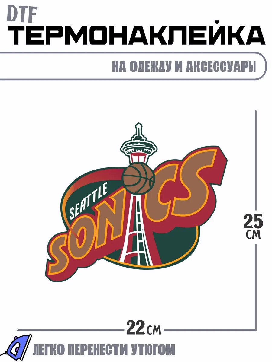 Термонаклейка sonics