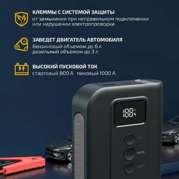 Пуско-зарядное устройство Даджет Автостарт Optima 2 (KIT MT2027)
