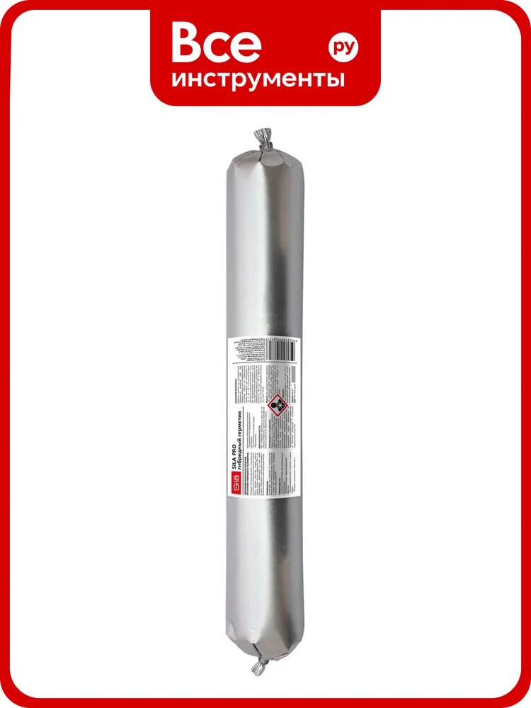 Гибридный герметик Sila Pro Max Hybrid Sealant, Ral 7016 антрацит, 600 мл, широкого спектра