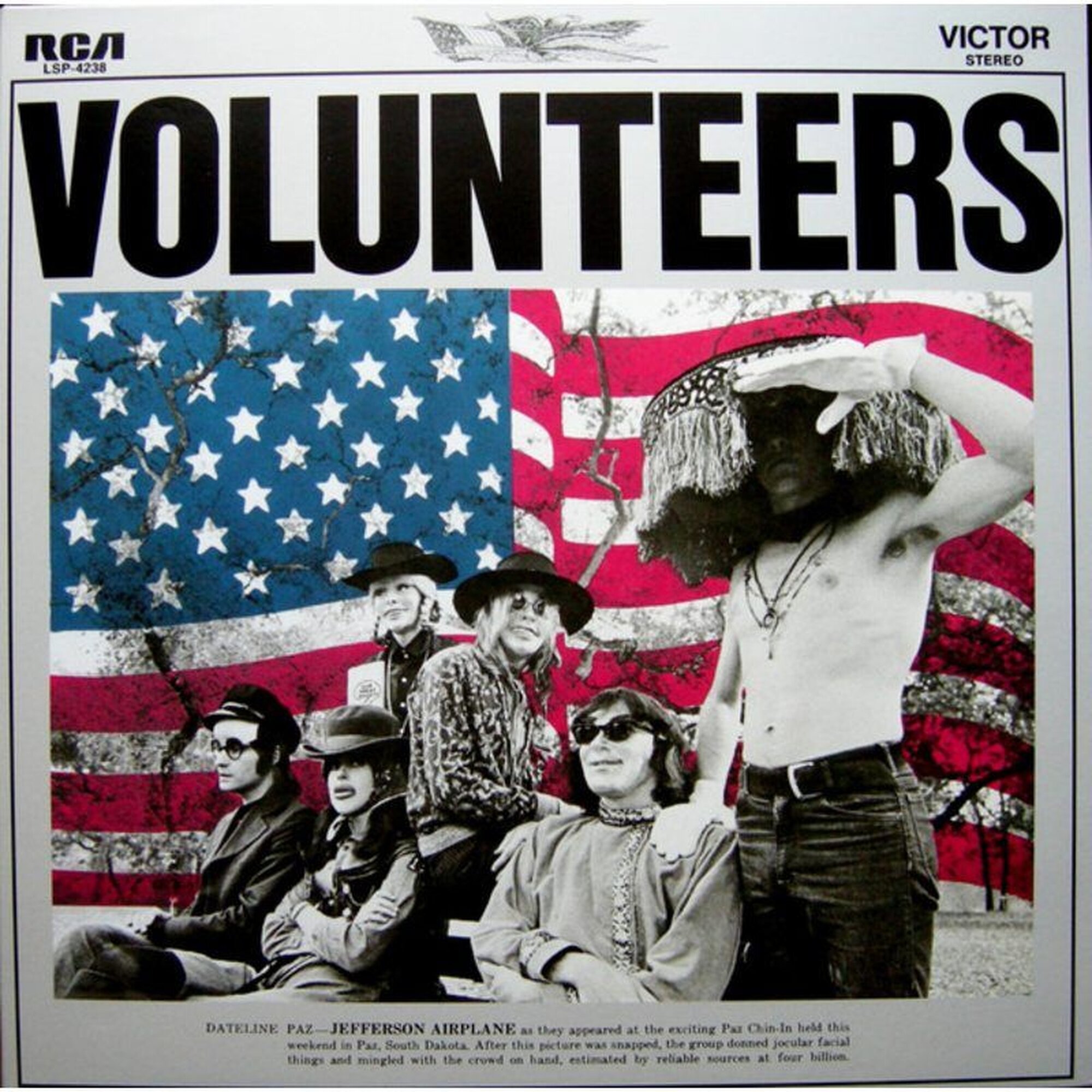 JEFFERSON AIRPLANE - Volunteer, (LP, Remastered, 180 Gram Vinyl) Виниловая Пластинка