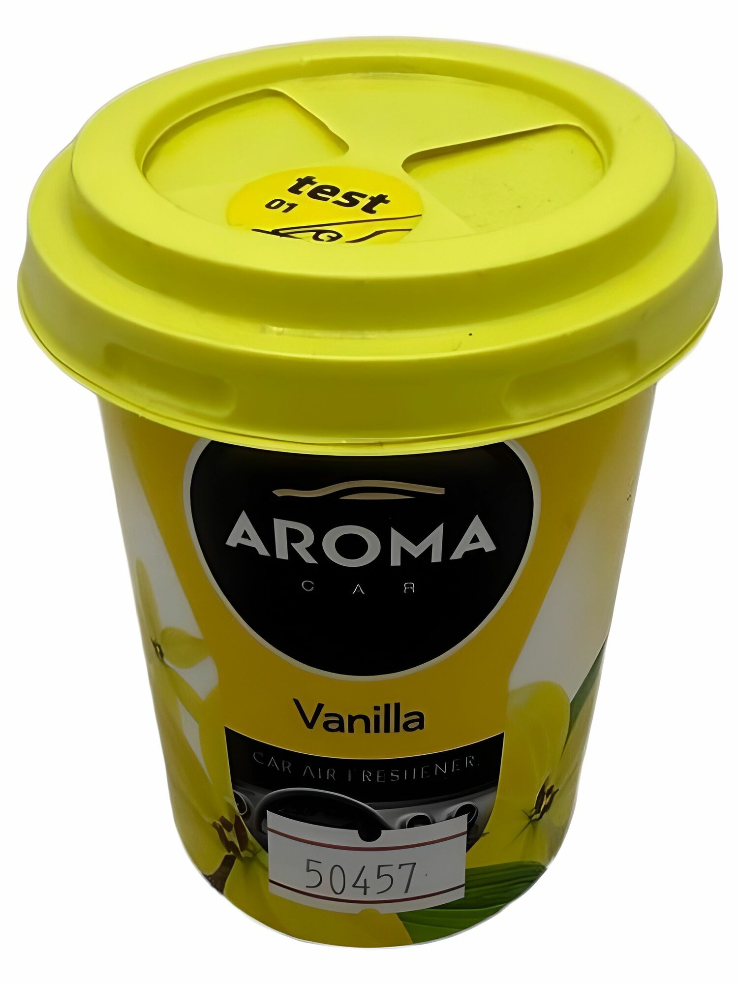 Ароматизатор воздуха гелевый Aroma Car Vanilla 130г.