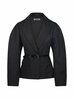 Пиджак Belted notch-lapel jacket