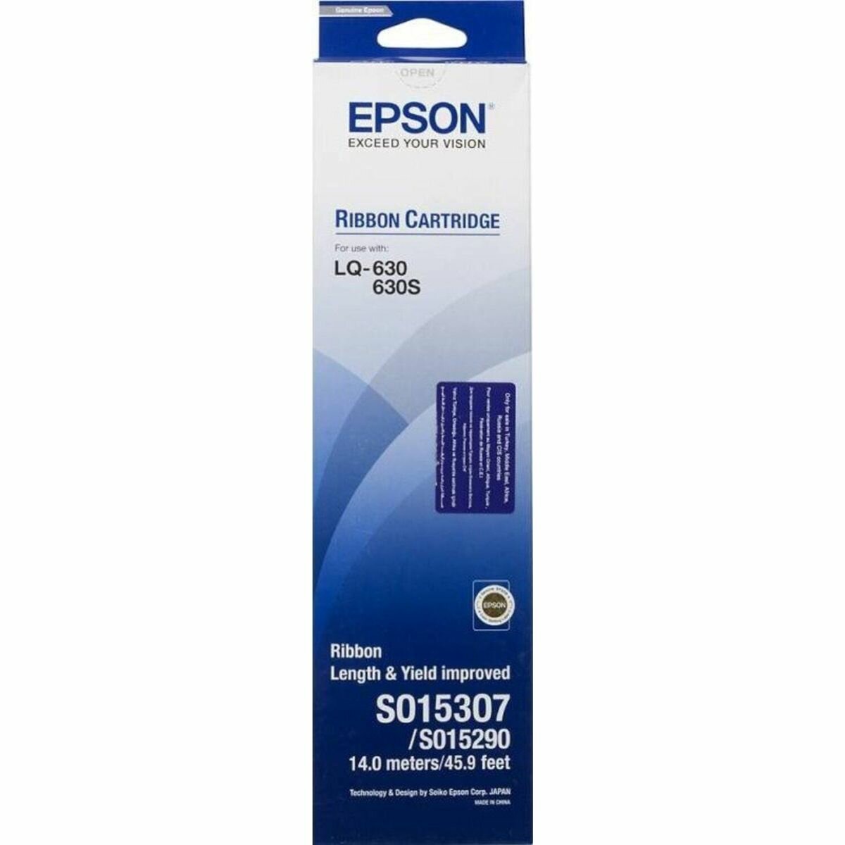 Картридж оригинальный Epson C13S015307BA (2 млн. знаков) черный