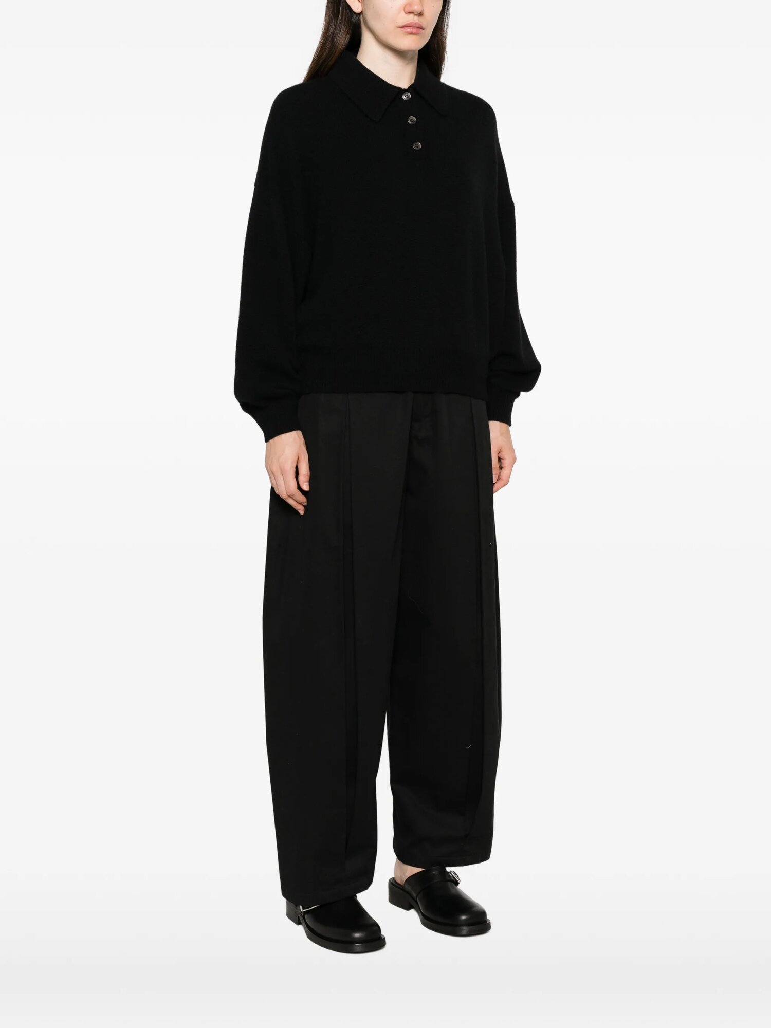 Рубашка Lisa Yang Etta button-up polo shirt, размер XS — фото 1