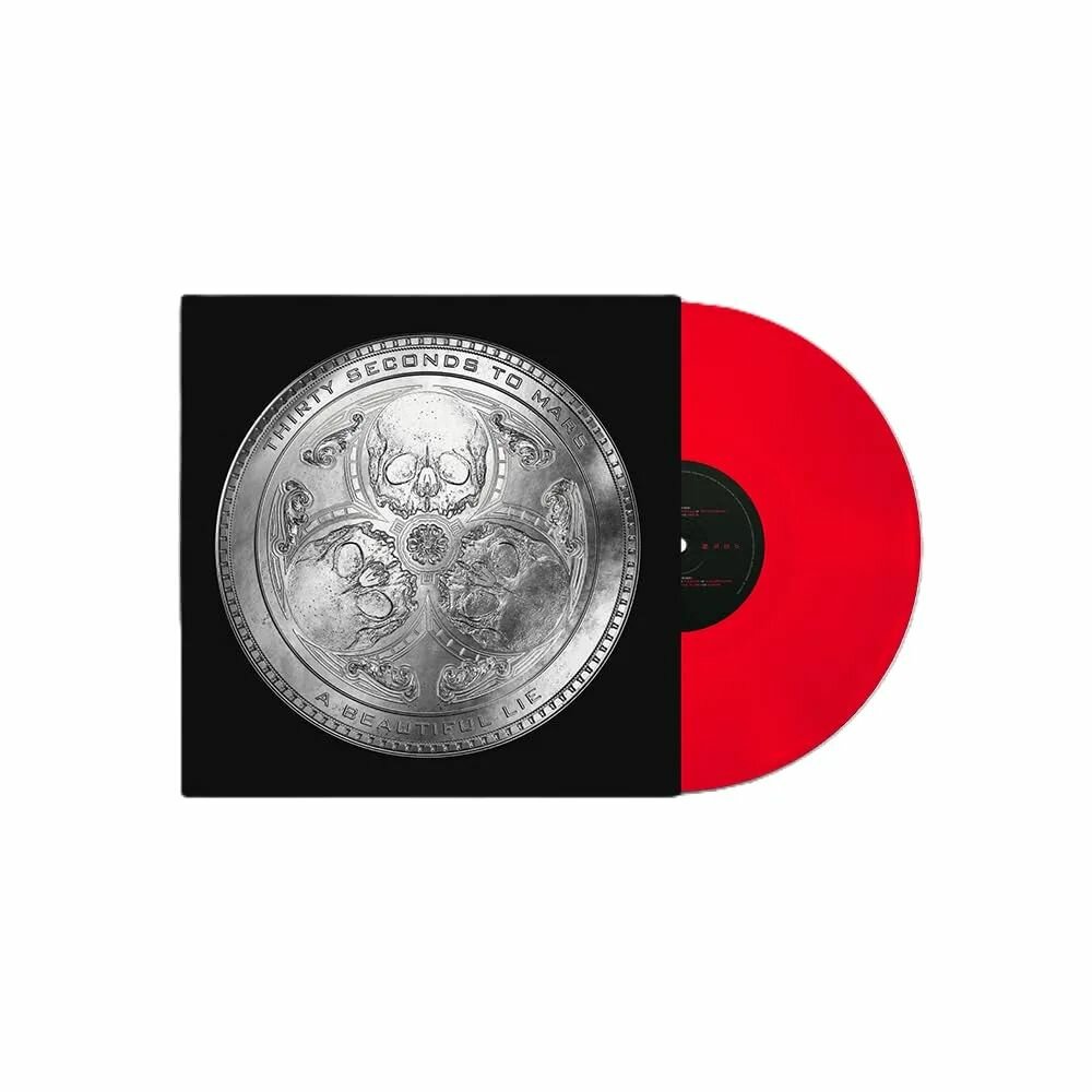 Thirty Seconds To Mars - A Beautiful Lie (alternative artwork ) Виниловая пластинка LP Red