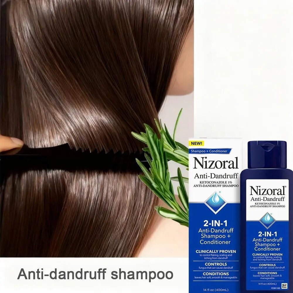 Nizoral Anti-Dandruff 2-IN-1 Shampoo + Conditioner, 14 fl oz (400mL) — фото 1
