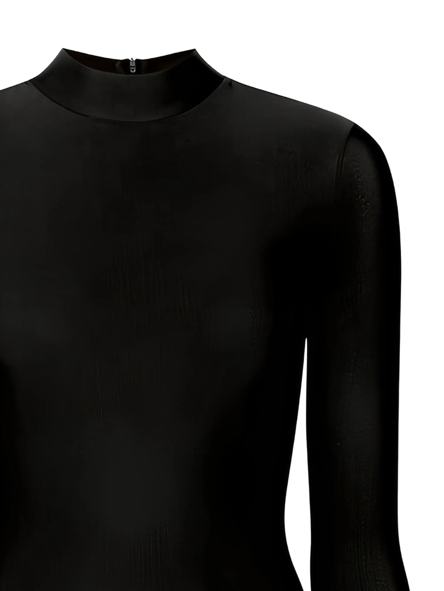 Боди бельевое LAPOINTE Mock-neck long-sleeve bodysuit, размер 44 — фото 1