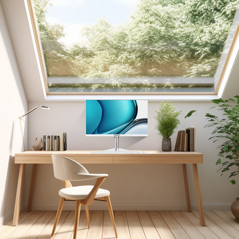 PHILIPS S9 белый 27-дюймовый все-в-одном настольный компьютер с процессором i7-13620H 16 ГБ ОЗУ 1 ТБ SSD WiFi Bluetooth