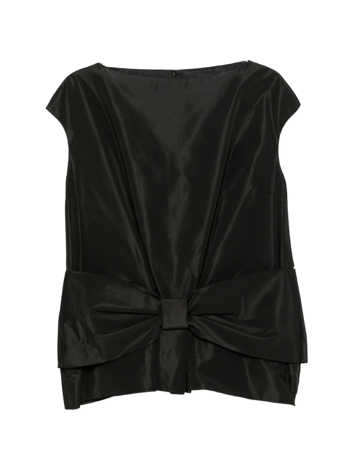 Топ Bow-detail peplum top